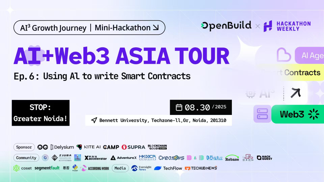 AI+Web3 Mini-Hackathon @India | OpenBuild